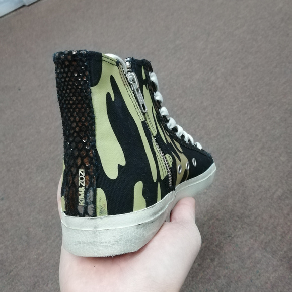 Kim & Zozi | Shoes | Kim Zozi Fashion Army Camo Womens Sneakers 7 ...